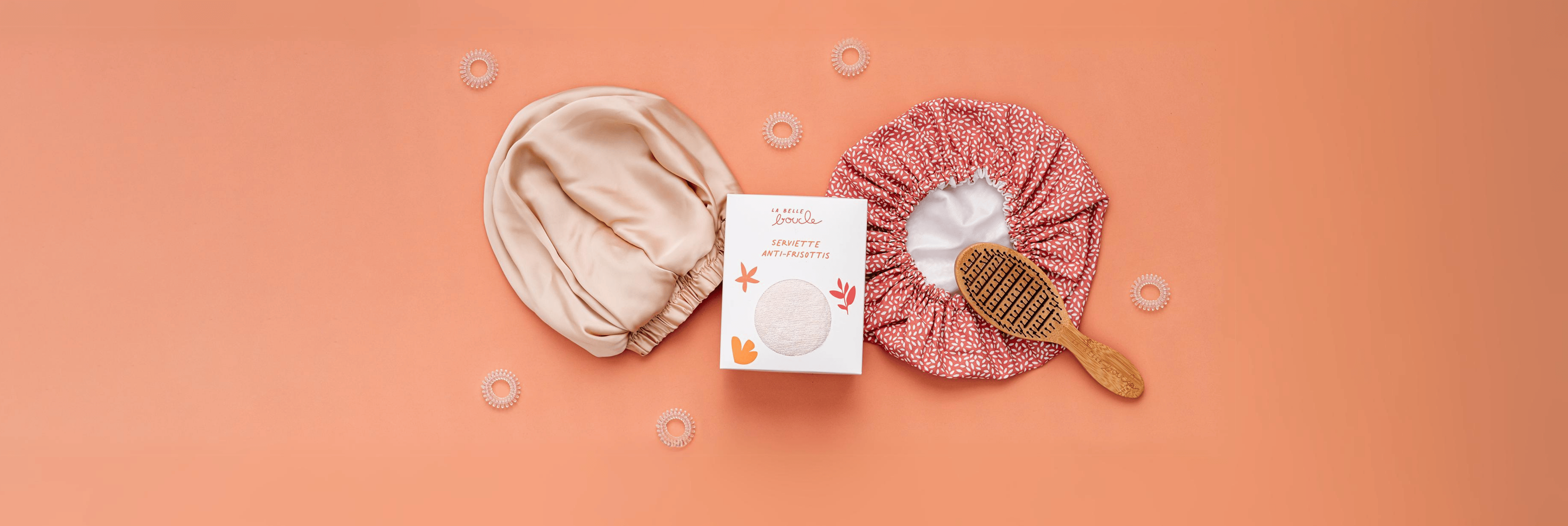 Bonnet de Nuit en Satin La Belle Boucle