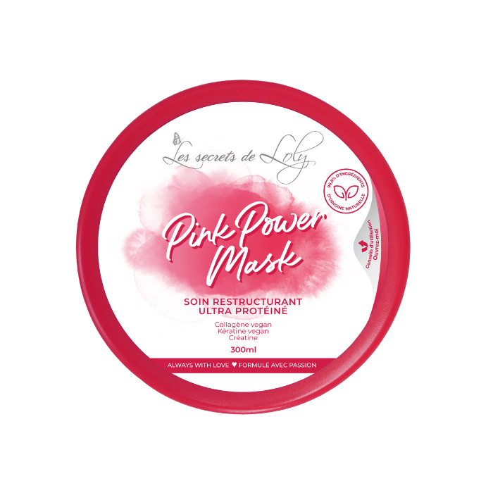 Pink Power Mask Soin Restructurant Ultra Protéiné Les Secrets de Loly ...